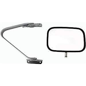 Kool Vue Left & Right Door Mirrors Compatible With Ford F-150 1987-1991 Polished Pair
