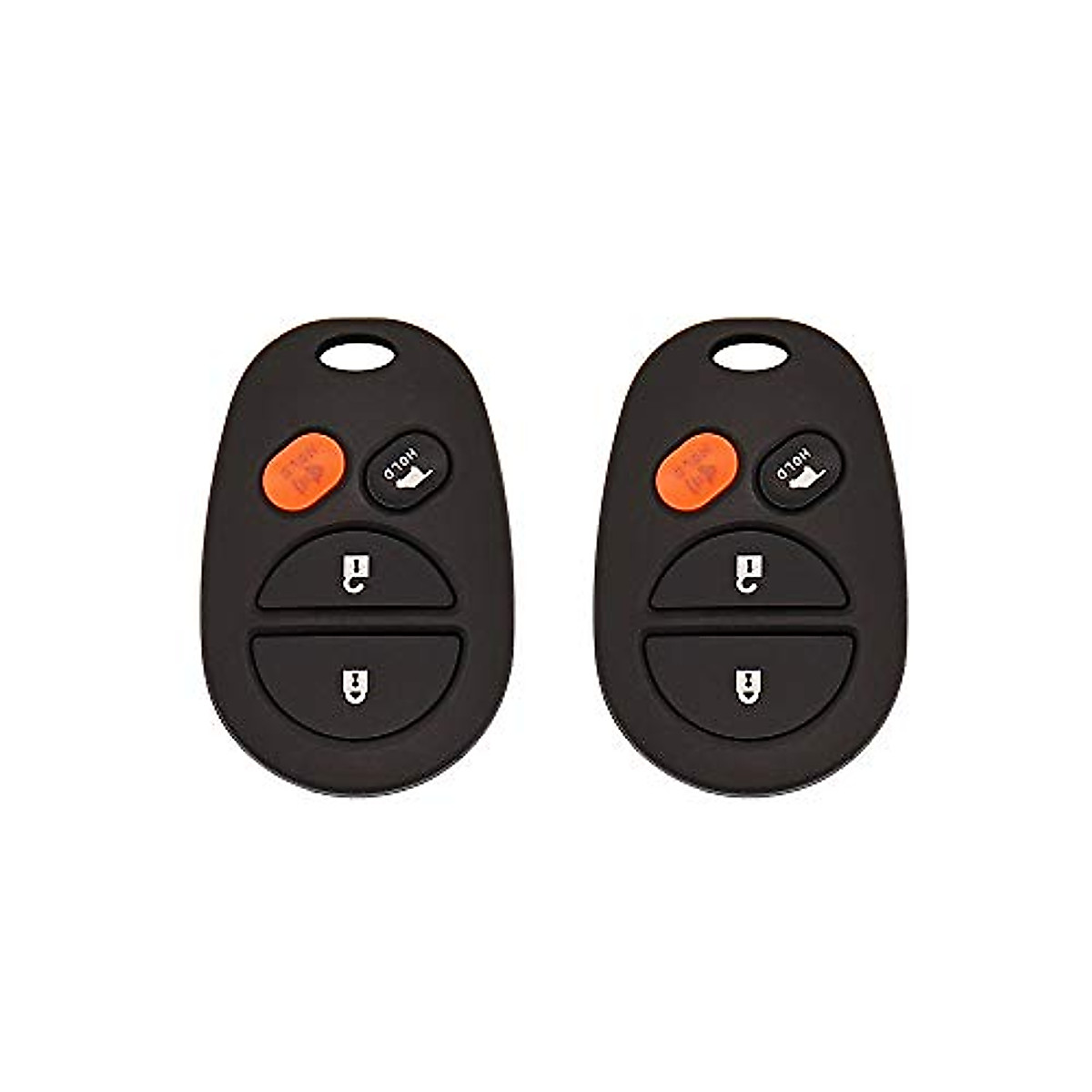 HARUMA Replacement Remote Keyless Entry Fob for Toyota 2004-2008 Solara（GQ43VT20T）
