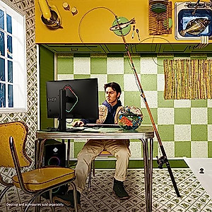 HP OMEN 27q QHD 165Hz Gaming Monitor, QHD Display (2560 x 1440), IPS Panel, 99% sRGB, 95% DCI-P3, 16:9, AMD FreeSync Premium Technology, 27q (2023),Black