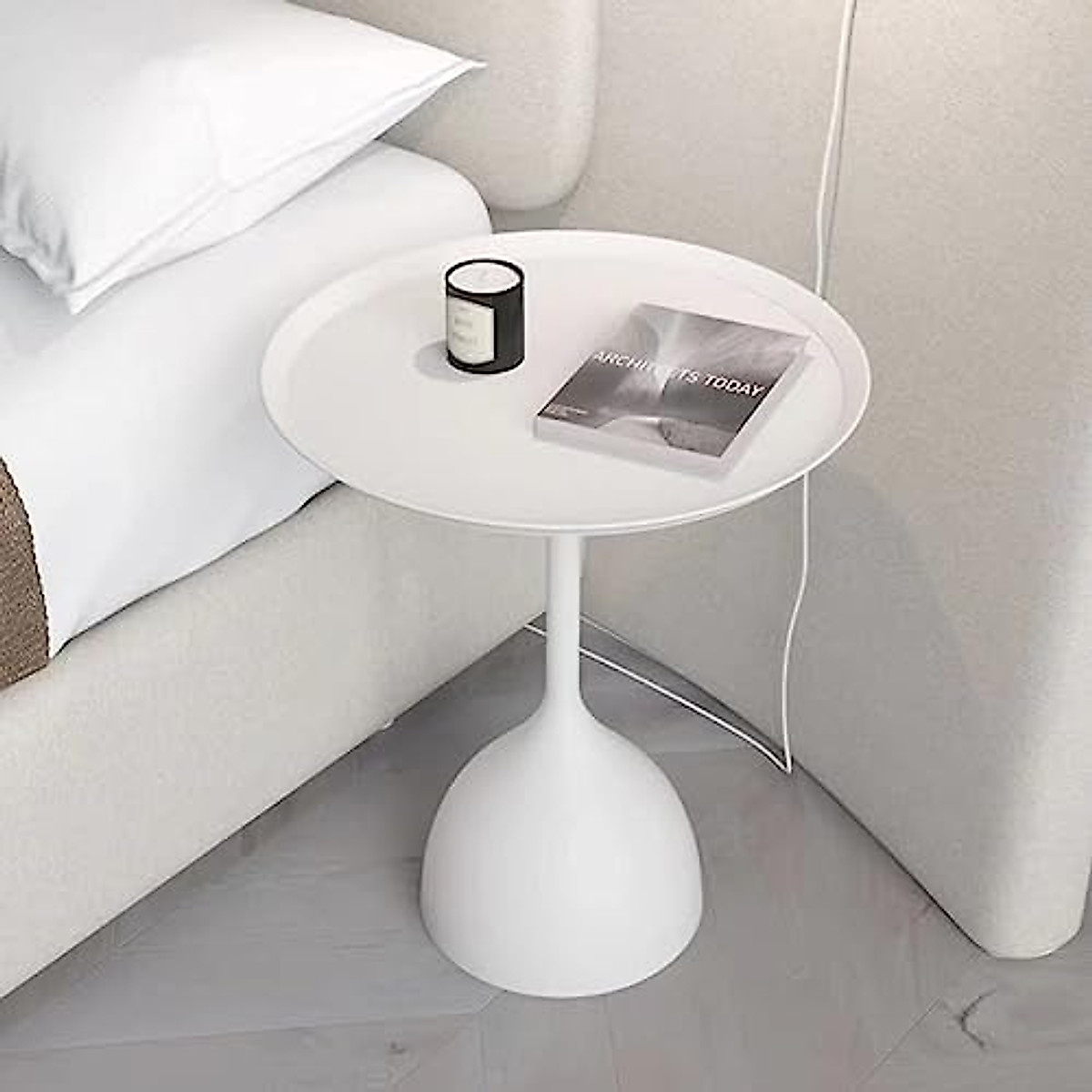 Beige White Side Tables Nesting Tables Round Side Table Set End Table Set Modern Table Bedside Set Livingroom Table Sofa & Console Table Pedestal Tables Coffee Tables Metal Table…