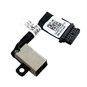 Zahara DC Power Jack with Cable Replacement for Dell INSPIRON 13 7373 7380 2-in-1 i7373 I7373-5558GRY-PUS P83G P83G001 P83G002 /13 7370 13.3" 3FYH0 03FYH0 450.0B502.0011 450.0B502.0001 (1 Piece)