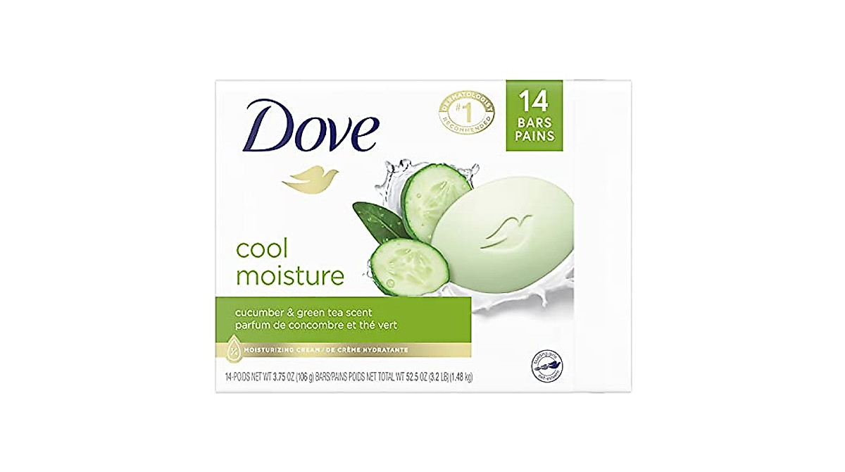Dove Cucumber & Green Tea Beauty Bar | Moisturizing Skin Care