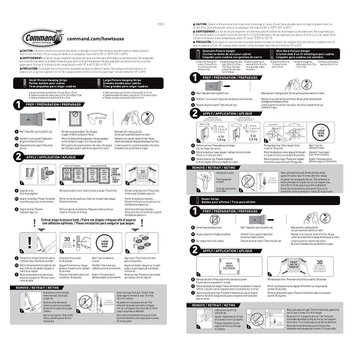 Command Picture Hanging Kit, Various Sized Picture Hanging Hooks and Strips to Hang Up to 15 Pictures, Indoor Use, Decorate Damage-Free