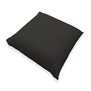Rehabilitation Advantage Body Positioning Black Pillow Bolster 12 Inch x 12 Inch x 3 Inch