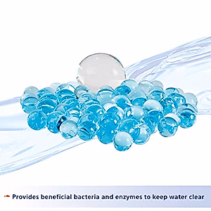 Aqueon Pure Betta Beads, Blue