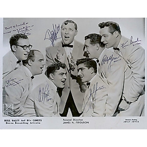 Bill Haley and the Comets 8 X 10 Photo Autograph on Glossy Photo Paper