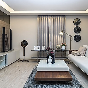 Vornado 683 Medium Pedestal Whole Room Air Circulator Fan, 3 Speed Control, Adjustable Standing Height, 32 to 38 Inches, Black