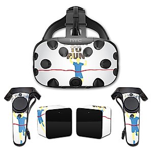 MightySkins Skin Compatible with HTC Vive Full Coverage - Born to Run | Protective, Durable, and Unique Vinyl Decal wrap Cover | Easy to Apply, Remove, and Change Styles | Made in The USA
