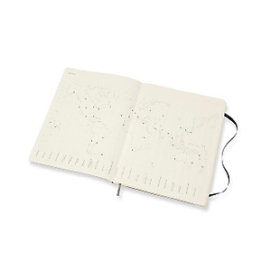 Moleskine Classic 18 Month 2021-2022 Weekly Planner, Soft Cover, XL (7.5" x 9.75"), Black