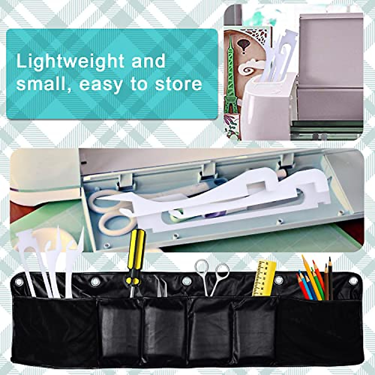 Extension Tray for Cricut Explore Air 2 Explore 3, Tray Extender Compatible with Cricut Explore Series, 12x24 & 12x12 Cutting Mat Extender Support for Cricut Explore Series