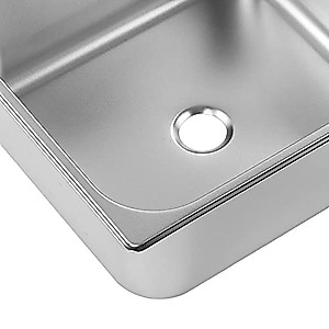 Undermount Sink, Rustproof RV Sink L330 W300 H150mm Multipurpose Stain Resistant Easy To for Bar for Boat for Bathroom