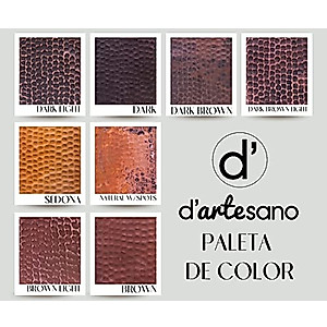 Copper Farmhouse Round Apron Kitchen Sink Stars Design