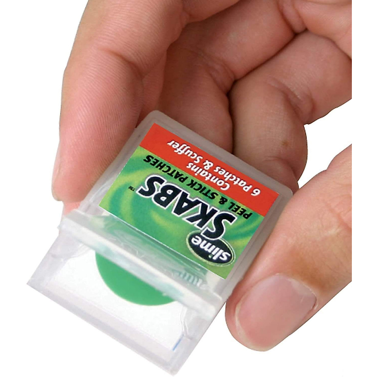 Slime Skabs 6 Peel and Stick Puncture Repair Patches for Bike Tubes (3 Pack)