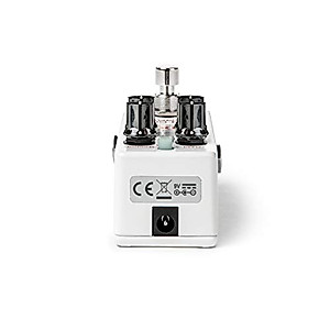 MXR M282 Dyna Comp Bass Compressor Effect Pedal - White, Analog, 9.0V, 9.0mA, Knob Controls, Adapter Powered, 1/4 inch Audio
