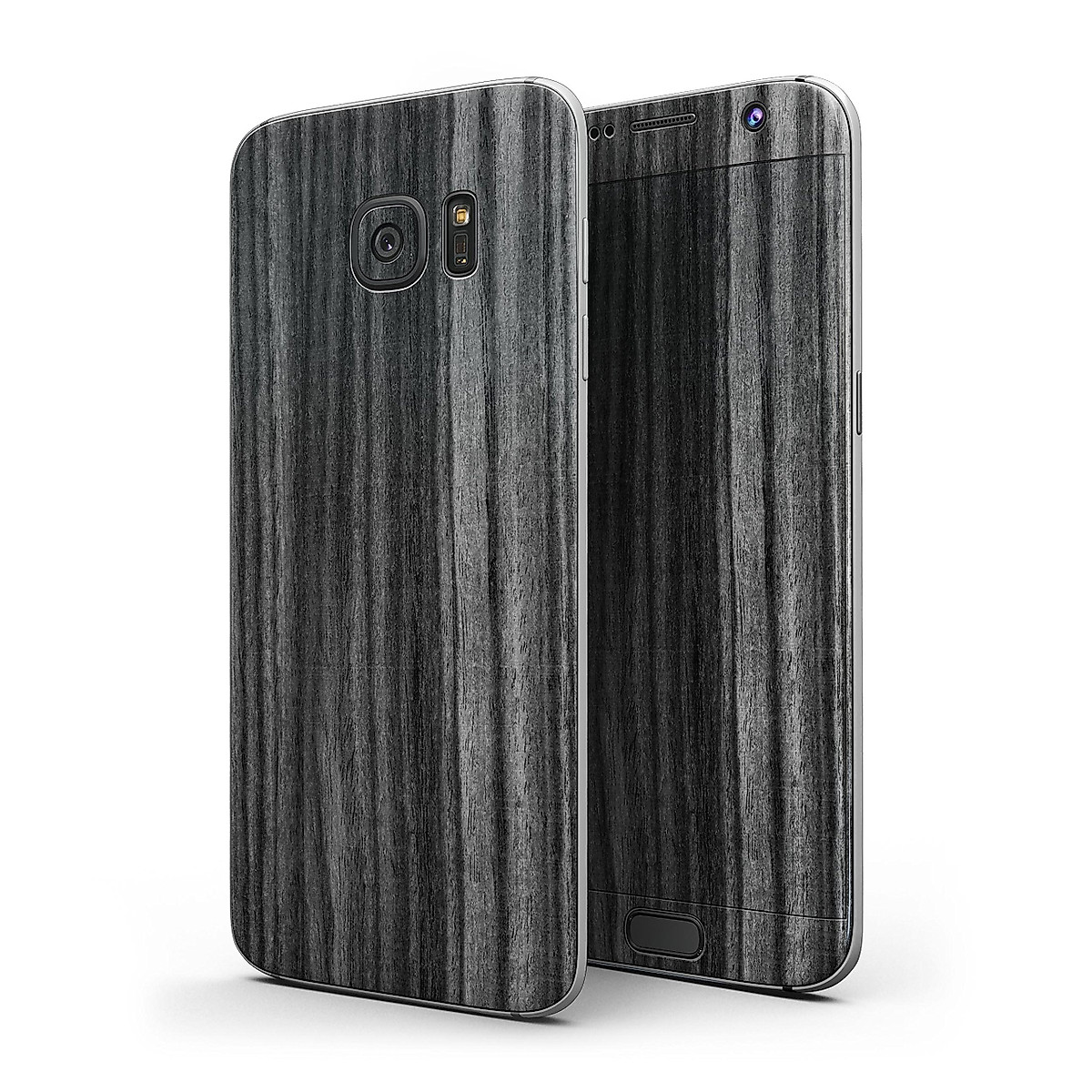 Design Skinz Design Skinz Dark Ebony Woodgrain Full-Body Wrap Decal Skin-Kit for The Galaxy S9 Plus