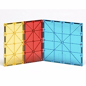 Magna Tiles Rectangles Expansion Set, The Original Magnetic Building Tiles for Creative Open-Ended Play, Educational Toys for Children Ages 3 Years + (8 Pieces)