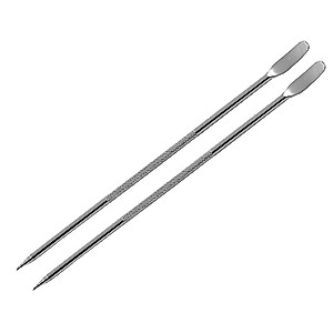 AKOAK Stainless Steel Coffee Art Pen,Coffee Fancy Stitch Barista Tool for Cappuccino Latte Espresso Decorating,2 Pieces