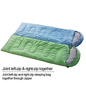 FARLAND Sleeping Bags 20℉ for Adults Teens Kids with Compression Sack Portable and Lightweight for 3-4 Season Camping, Hiking,Waterproof, Backpacking and Outdoors