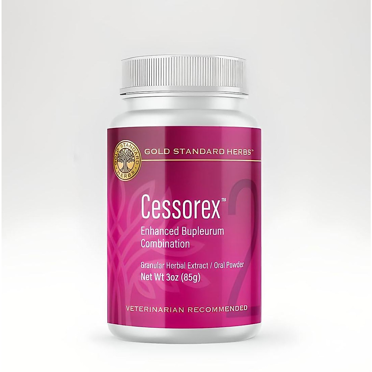 Cessorex Allergy Relief and Skin Immune Function Support for Dogs by Gold Standard Herbs, All Natural Bupleurum Combination, 85 gram powder, White