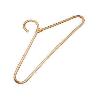 Lodokdre Rattan Clothes Hanger Style,Garments Organizer,Rack Adult Hanger,Room Decoration Hanger for Your Clothes.