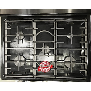 Premium Plus Stove Protectors for Frigidaire Gas Range Model FGGF3036TDA, Custom Cut, Easy to Clean Stove Liner, Made in the USA.