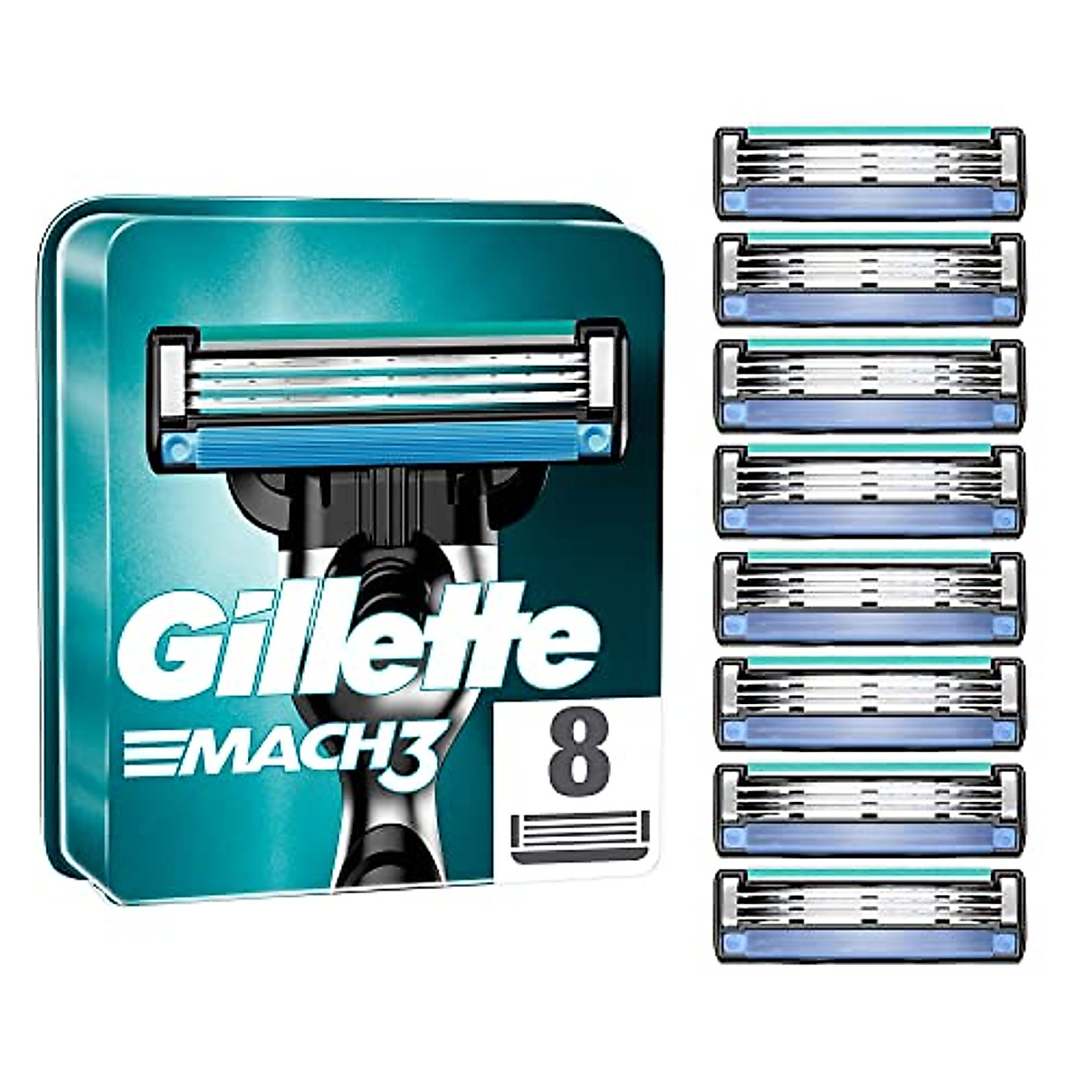 GILLETTE Mach3 Blade - Pack of 8