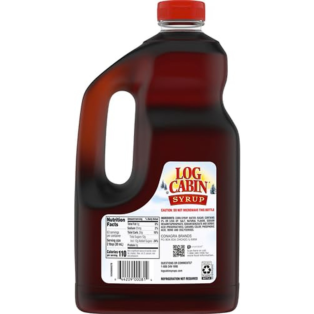 Log Cabin Original Pancake Syrup, 64 Fl oz
