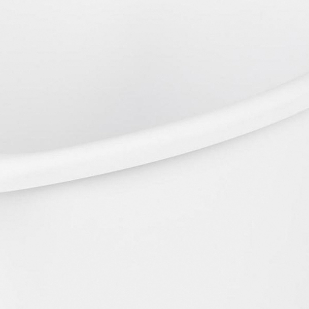 Sterilite 10358006 3 Gallon/11.4 Liter Wastebasket, White with Titanium Inserts, 6-Pack