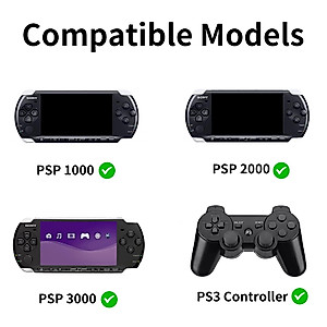 ANYQOO Genuine Data & Power USB Cable for Sony PSP 1000, 2000, 3000