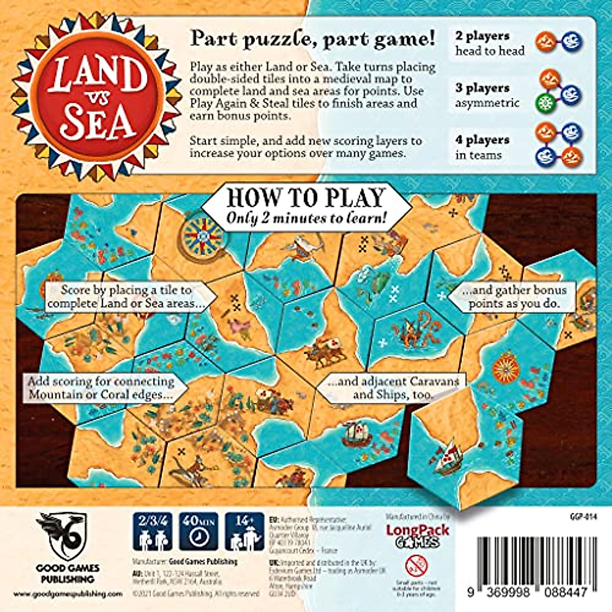 Good Games Publishing Land vs Sea