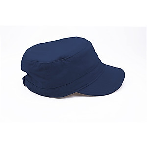 Datoni Army Cadet Men Hat Military Army Hats Women Mens Baseball Cap (Navy)