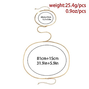 Sexy Bikini Body Chain,Gold Waist Belly Body Chains,Snake Body Chains,Beach Body Jewelry for Women