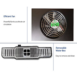 SOOPYK Countertop Bottleless Ice Maker Machine Water Dispenser with Water line Bullet Ice Cubes 18 lbs in 24 hrs for Home Office (without HOT WATER OR FILTER)