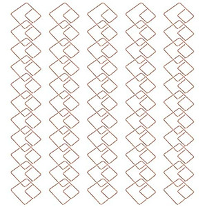 Paper Clip Wire Iron Office Clip Square Document Bookmark Marking Clip Stationary Supplie