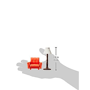 Calico Critters Lounging Living Room Set, Dollhouse Furniture Set