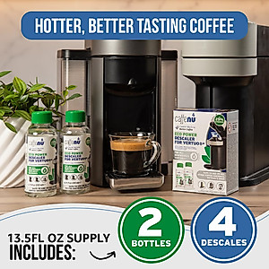 Descaling Solution for Nespresso Vertuo Machines. 2 bottles. 4 Uses