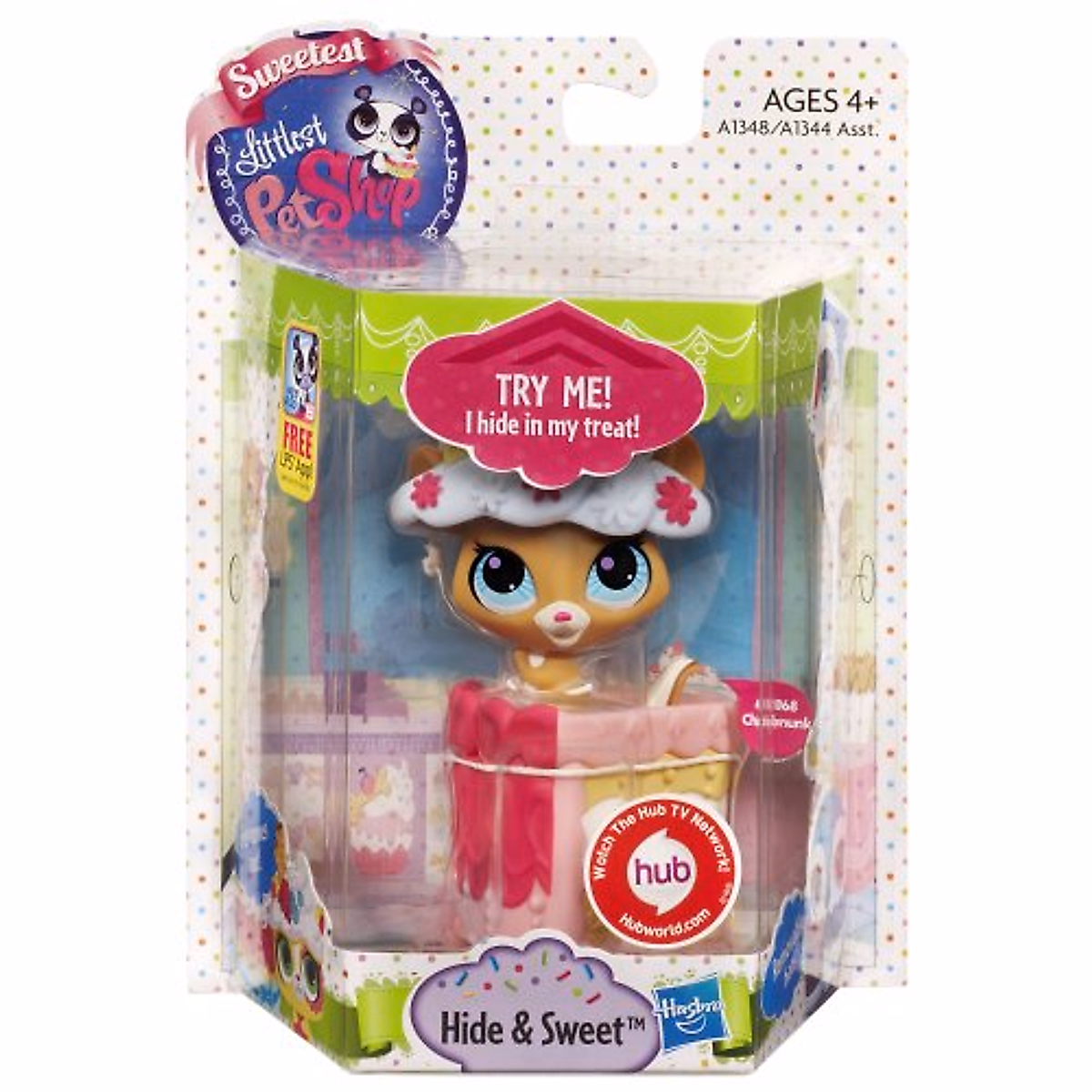 Littlest Pet Shop Sweetest Hide N Sweet Chipmunk Pet