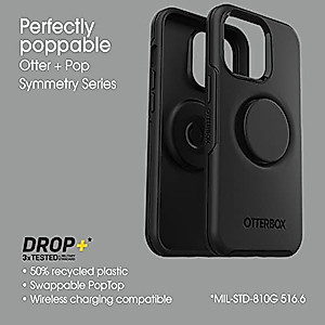 OtterBox Otter + POP Symmetry Clear Series Case for iPhone 13 Pro - Clear POP (Clear)