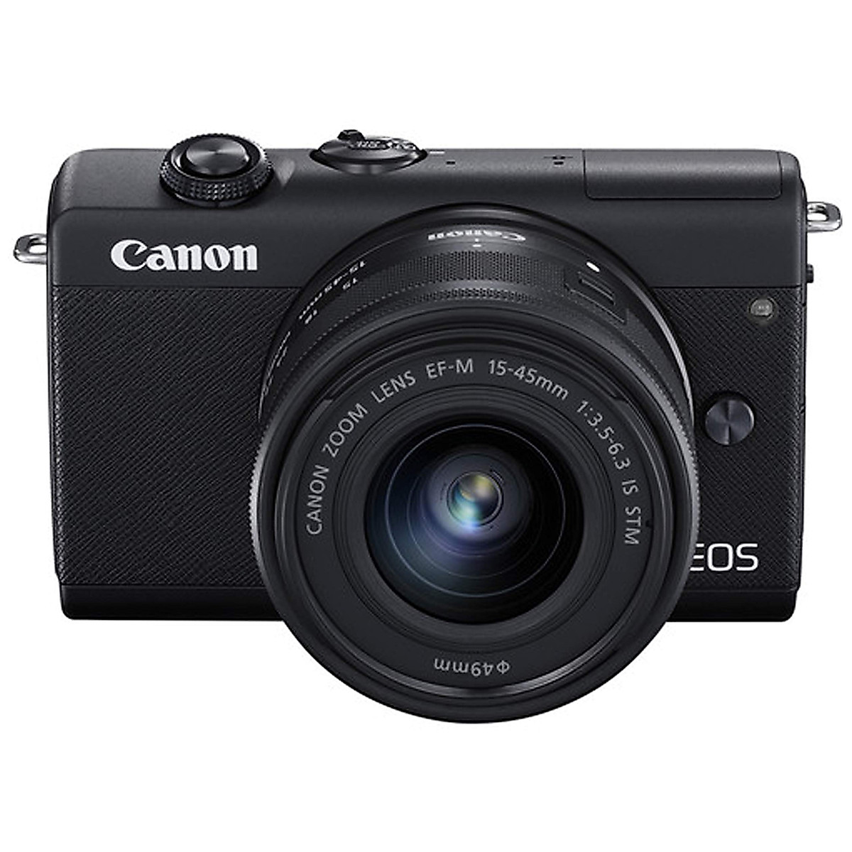 Canon EOS M200 Mirrorless Digital Camera with 15-45mm f/3.5-6.3 is STM Lens + 55-250mm f/4-5.6 is STM Lens + 420-800mm Super Telephoto Lens + 64GB Memory Card, Professional Photo Bundle (44pc)