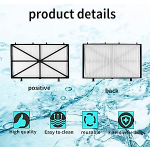 4 Packs 9991432-R4 Filter Ultra Fine Cartridge Filter Panels (Not for Nautilus CC) Ultra Fine Filters Compatible Nautilus CC Plus & Dolphin M200 M400