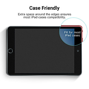 MoKo PET Screen Protector Fit iPad Mini 5/iPad Mini 4 Matte Screen Protector, [Paper Felt Film Writing] Anti-Glare PET Clear Film for iPad Mini 4/5 7.9" 2015/2019 Tablet - Matte