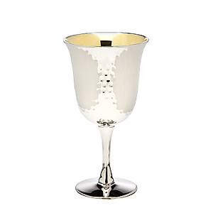 Godinger Hammered Wine Goblet Small