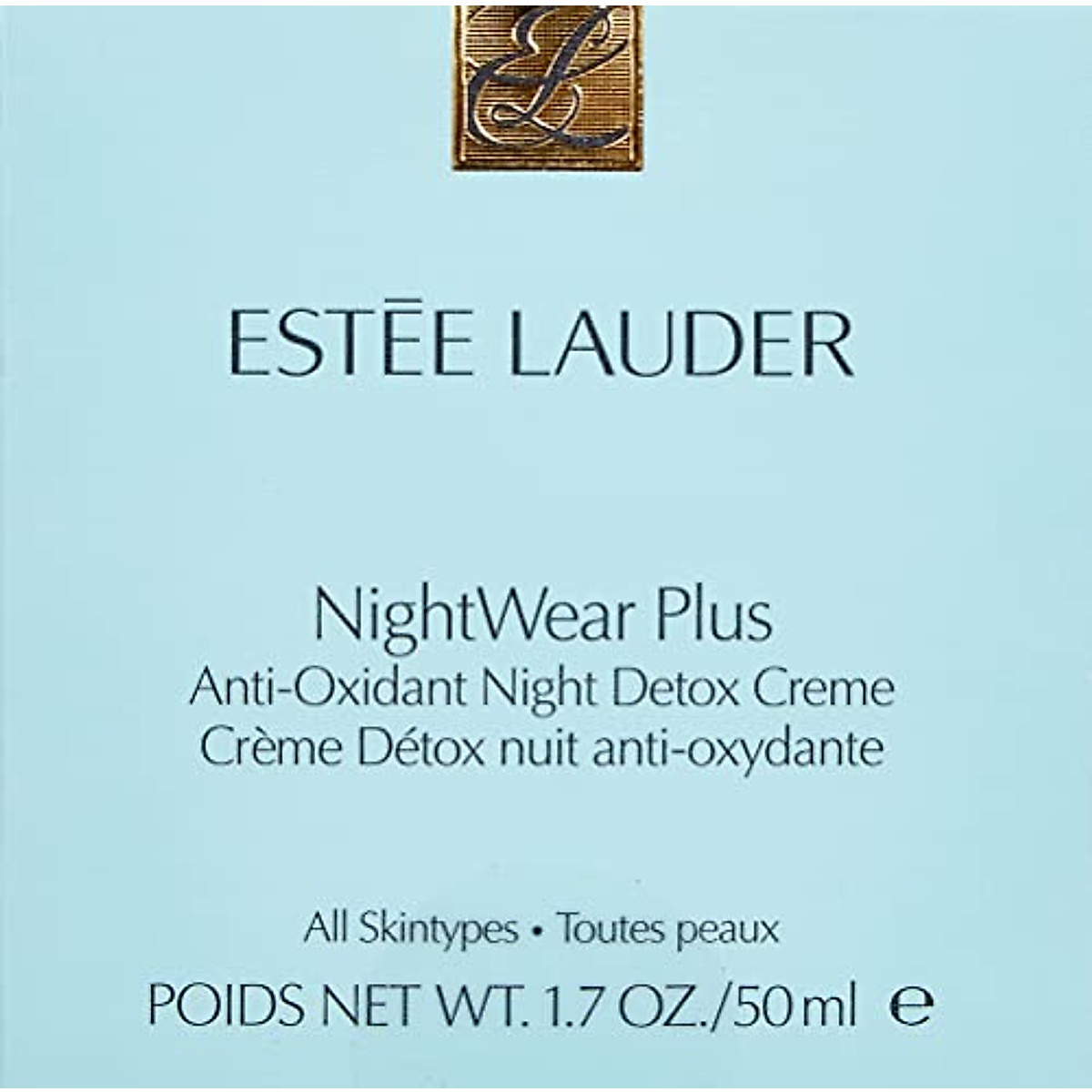 Estee Lauder Women's Nightwear Plus Anti-Oxidant Night Detox Creme, All Skin Types,1.7 Ounce (Pack of 1)