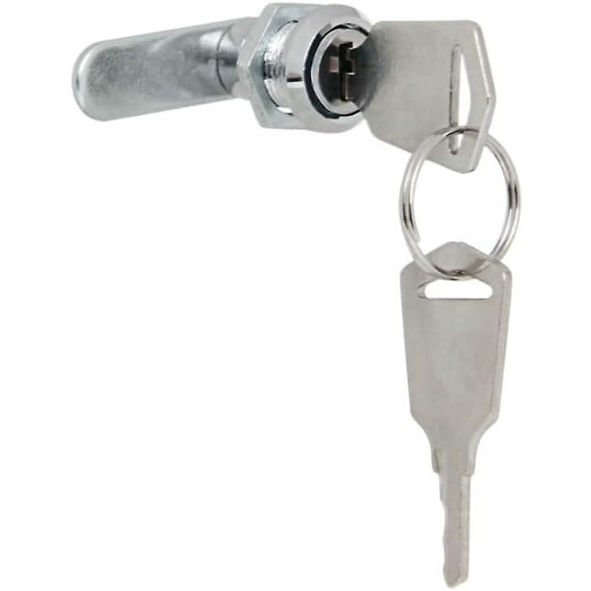 Locker Lock,Glass Cabinet Lock, Cam Lock,Cabinet Lock 4PCS Cam Cylinder Locks Door Cabinet Mailbox Drawer Cupboard Locker Security Furniture Locks with Plastic Keys Hardware