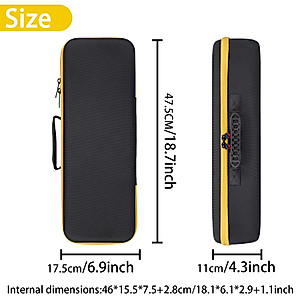 khanka Hard Travel Case Replacement for DEWALT DCG412B 20V MAX 4-1/2 Inch Angle Grinder Tool, Cordless,Case Only.