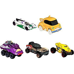 Hot Wheels Lightyear Hot Wheels 5-Pack of 1:64 Scale Die-Cast Starships from the Lightyear movie, Toy for Collectors & Kids 3 Years Old & Up