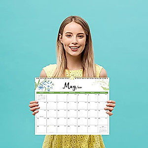 Wall Calendar 2023-2024 - 2 Yearly Wall Calendar 2023-2024, JULY 2023 - JUNE 2025, 14.8'' x 11.5'', Twin-Wire Binding, Large Blocks with Julian Dates, Perfect for Planning and Organizing Your Home and Office