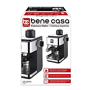 Bene Casa BC-99189 Espresso Maker, 4-Cup