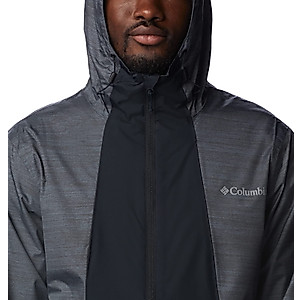 Columbia Men's Inner Limits II Jacket, Black/Graphite Heather, Large