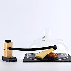 CREATIVECHEF Smoking Gun，Cocktail Smoker Kit，Used Outdoors, Bars, Parties，Aluminum Alloy Material，Yellow